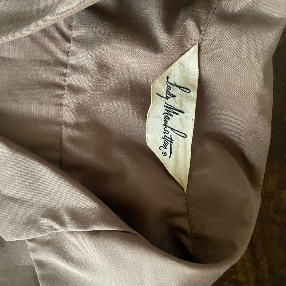 Vintage Late 50s/Early 60s Lady Manhattan Shirt Dress - Gem